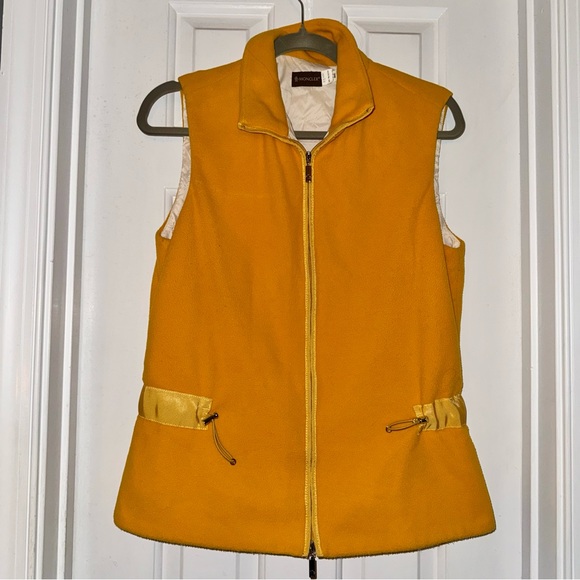 Moncler | Jackets & Coats | Moncler Golden Mustard Yellow Lightweight ...
